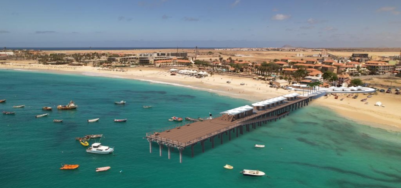 New Santa Maria Pier, in Cape Verde - NRV | Grupo Norvia