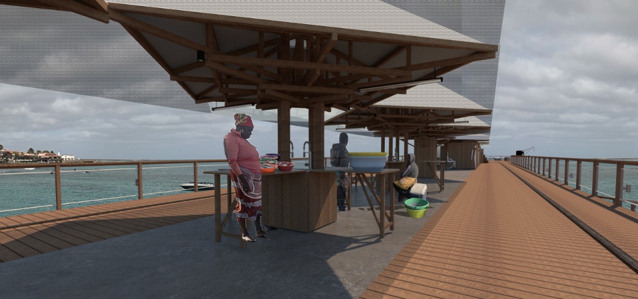 New Santa Maria Pier, in Cape Verde - NRV | Grupo Norvia