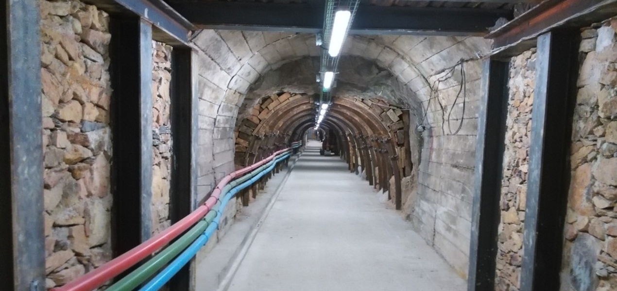 MINE GALLERY IN ALJUSTREL - NRV | Grupo Norvia